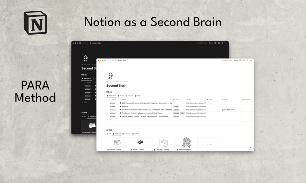Notion as a Second Brain