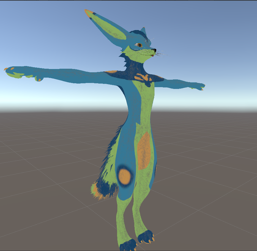 Neon Rex Texture