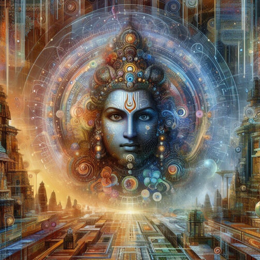 Explore the Divine: Abstract Expressionism Images of God 🙏🌌
