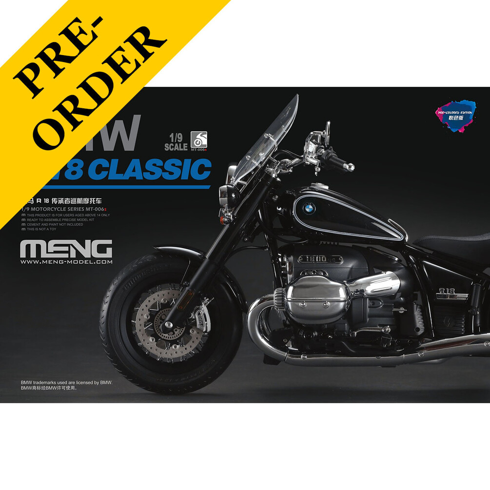 Meng 1/9 BMW R 18 Classic (Pre-Colored Edition)