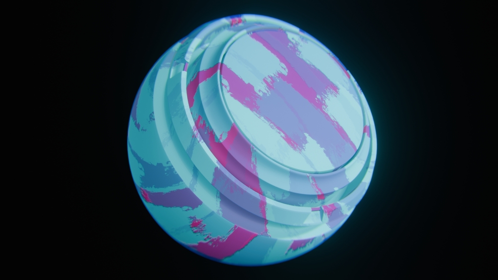 Stylized Handpainted Material .SBSAR