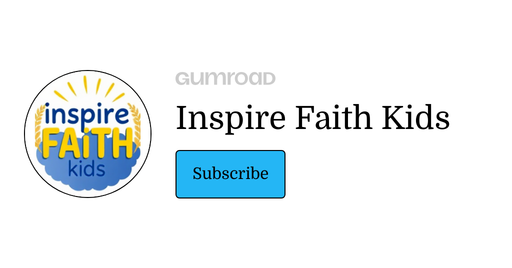 Inspire Faith Kids