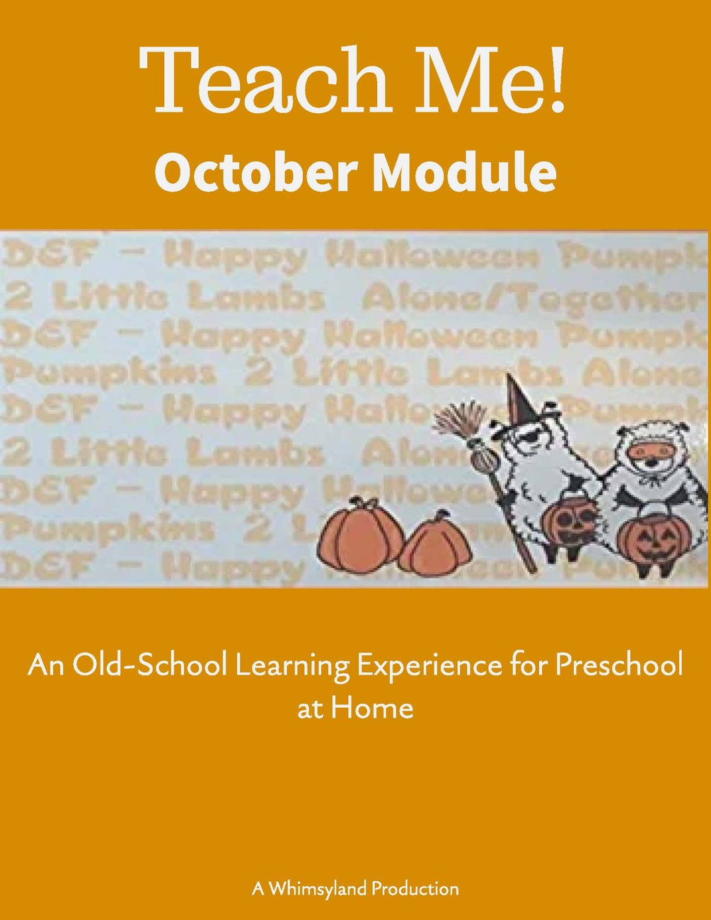 Teach Me! October
