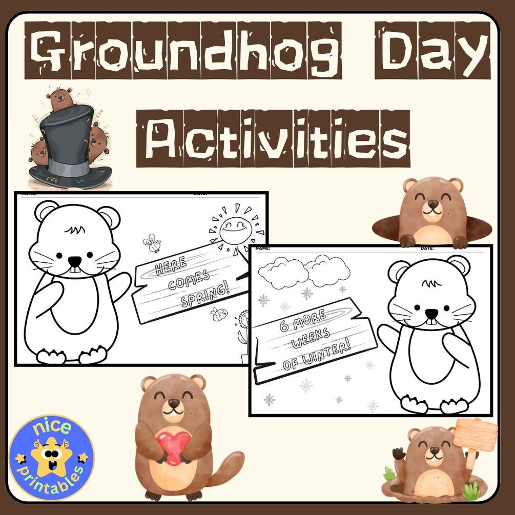 Groundhog Day Activity