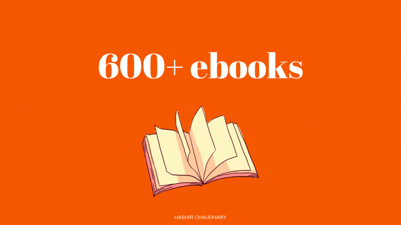 600+ ebooks bundle