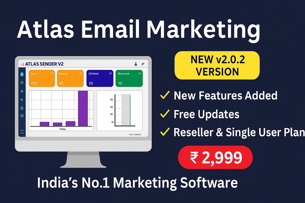 Atlas Sender – An Advanced Email 📨 Marketing Software Using Unlimited ...