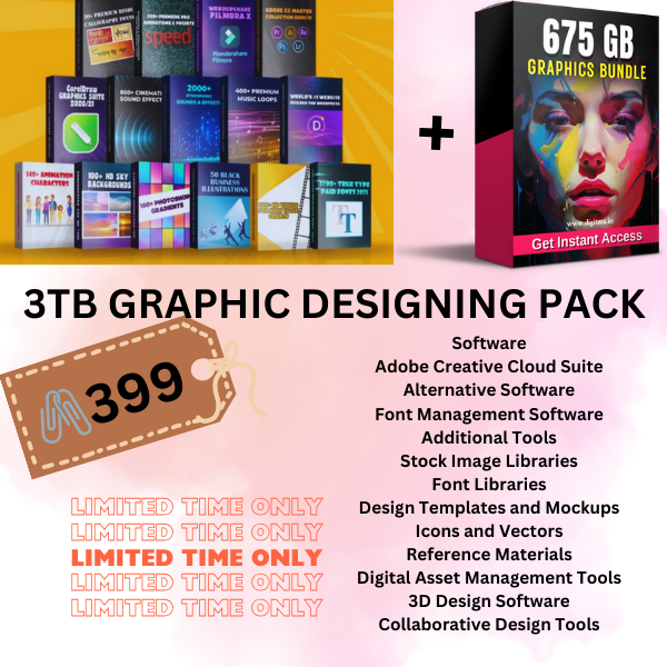 3TB Graphic Design Pack