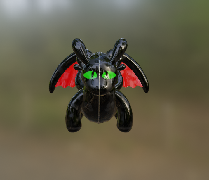 pool toy toothless - luptina
