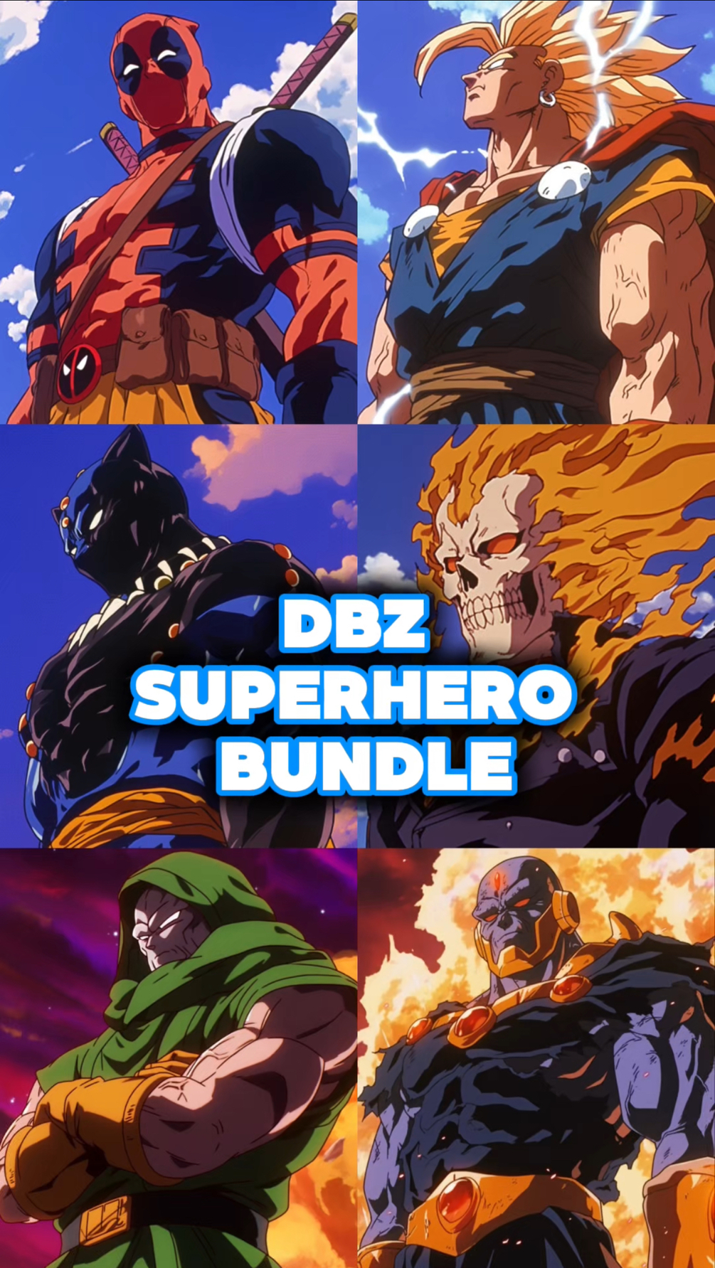 DBZ Superhero Bundle