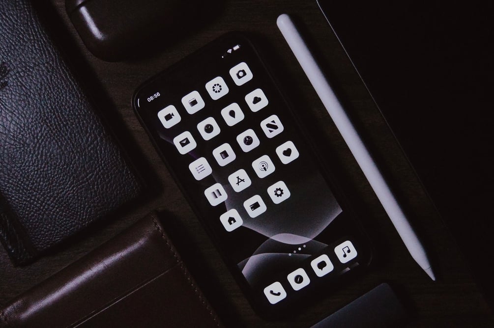 Monochrome IOS Icons