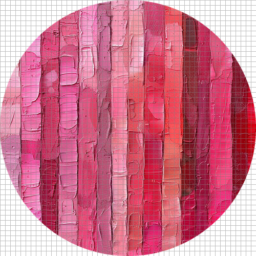 Elegant Botanical Display: Nature's Beauty Blossoms in Circular ...