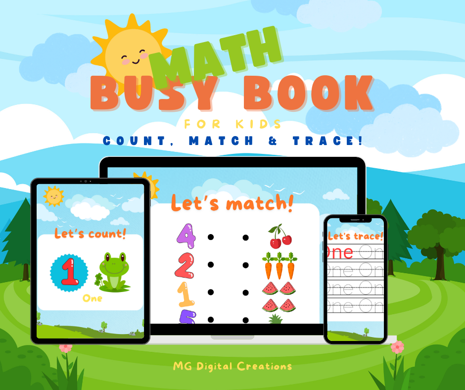 PDF - Math Busy Book for Kids