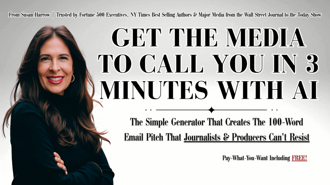 100-Word Email Media Pitch That Journalists & Producers Can't Resist