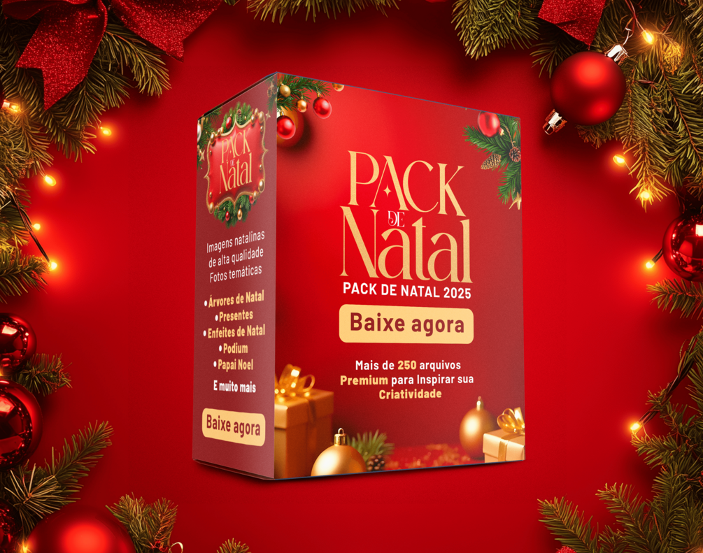PACK DE NATAL 2025 | MAIS DE 250 IMAGENS PARA O SEU NATAL!