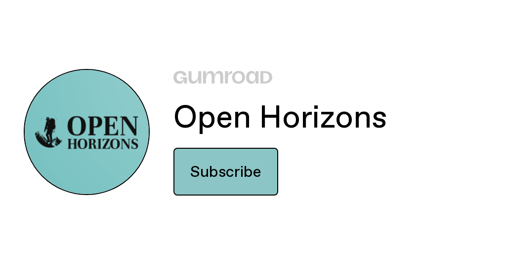 Open Horizons