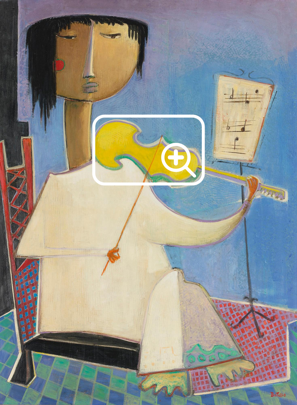 92 digital images of Angel Botello paintings, people landscape still ...