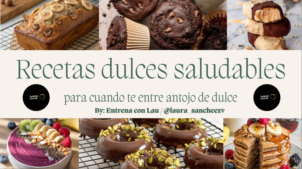 Recetas dulces saludables