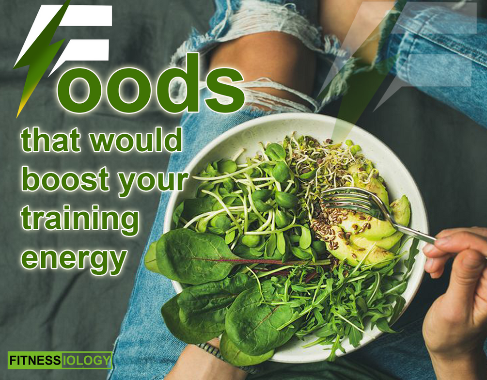 Foods that boost your fitness training energy