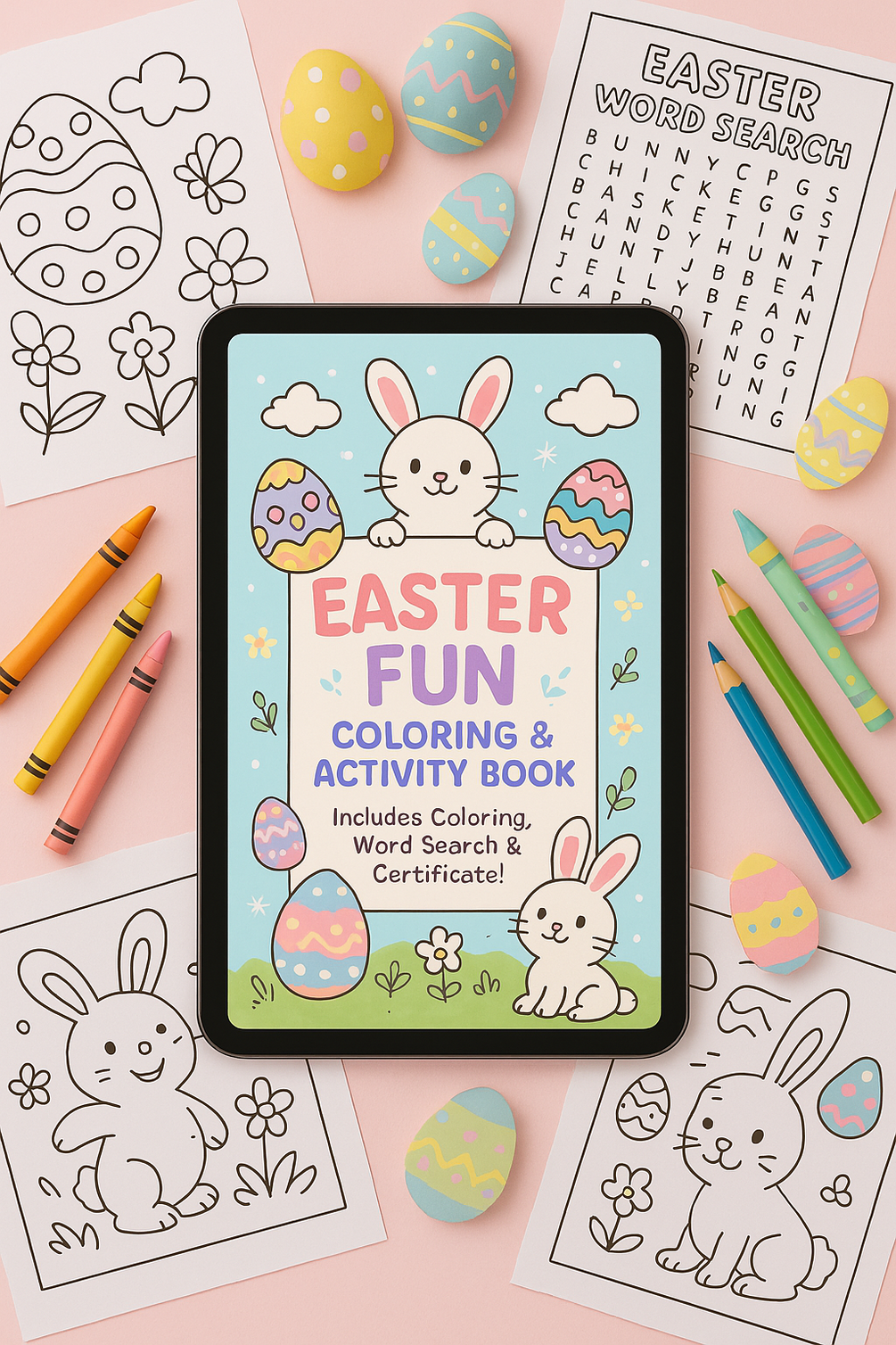 Easter Fun - Coloring and Activity Book
