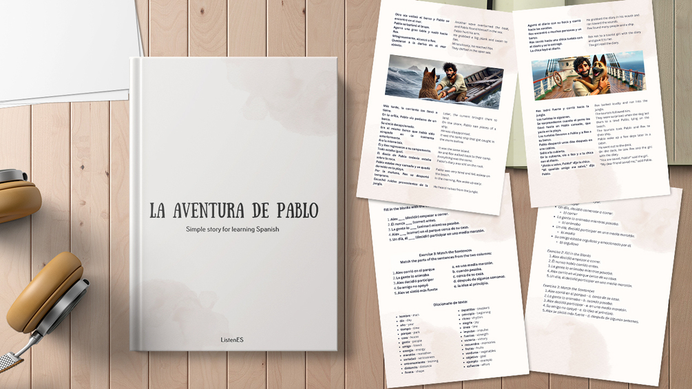 Learn Spanish with Bilingual Story (La aventura de Pablo)