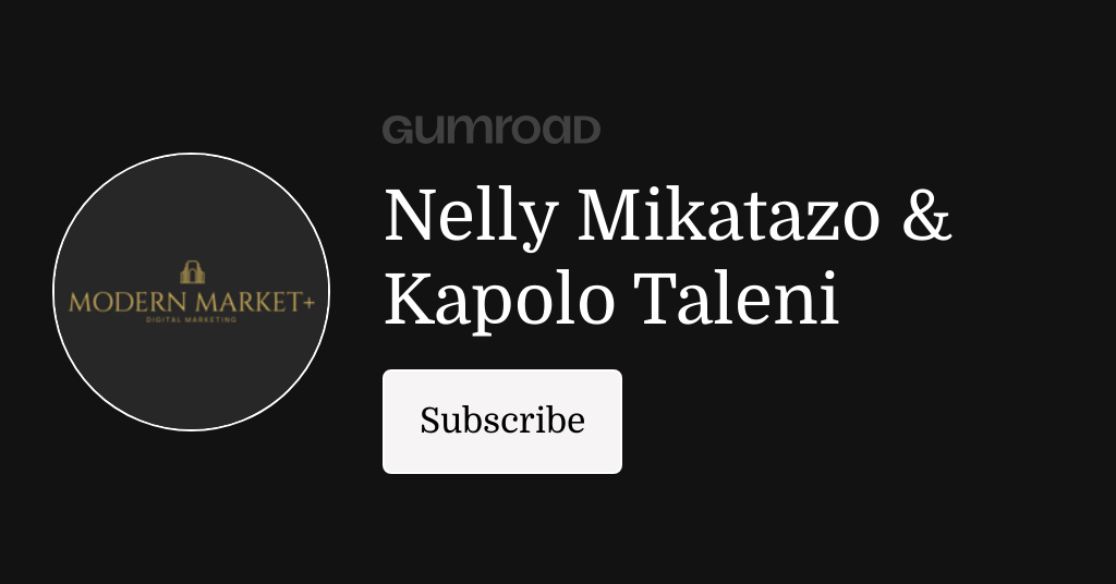 Nelly Mikatazo & Kapolo Taleni