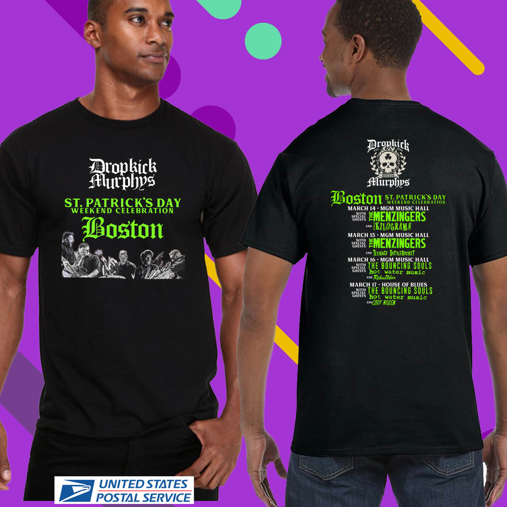 THE DROPKICK MURPHYS ST. PATRICK'S DAY TOUR 2025. THE DROPKICK MURPHYS ...