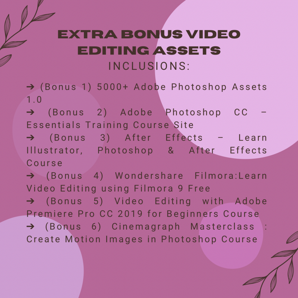 Video Editing Assets