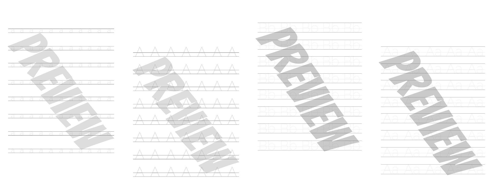 A–Z & 0–1000 Master Handwriting Practice Pack – Printable PDF for Kids