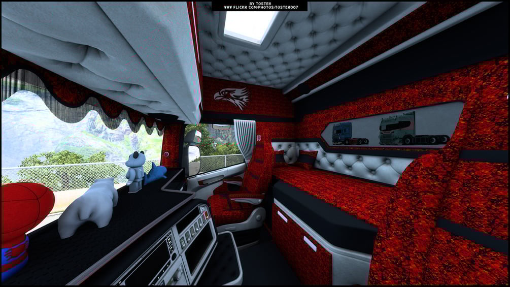 Interior Scania by RJL HOLLAND ETS 2 #36