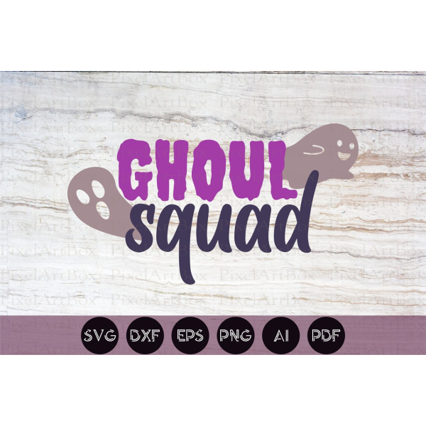 Ghoul Squad SVG Cut File
