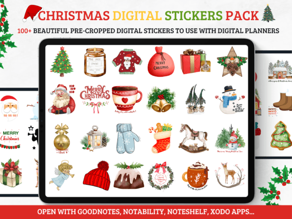 Christmas Digital Stickers