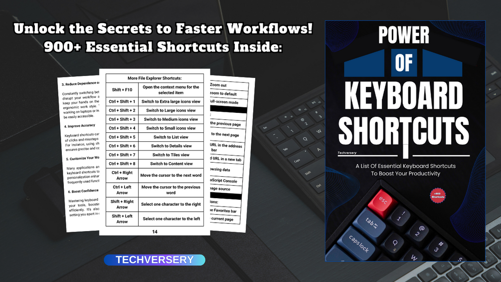 Power Of Keyboard Shortcuts: A List Of Keyboard Shortcuts To Boost Your ...