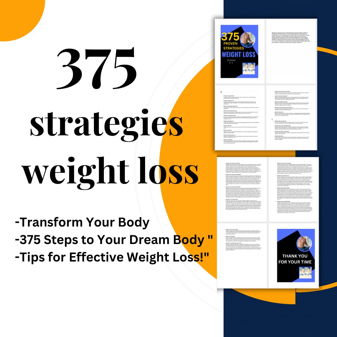 375 Proven Strategies for Successful Weight Loss