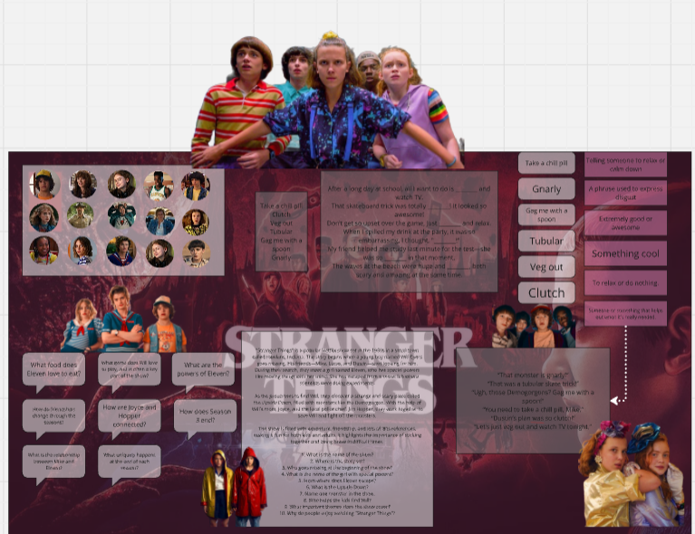 Stranger Things English MIRO lesson B1