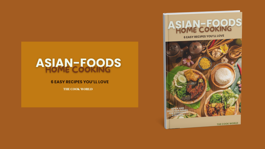 Asian inspired Home Cooking; 6 Easy Recipes You'll love