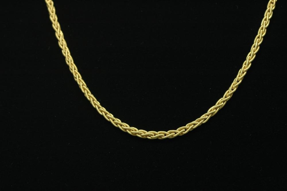 18K gold chain