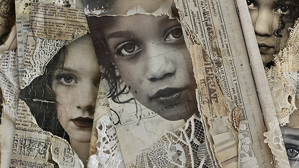 16 pc Lacy Page Portrait Collage Printable Junk Journal Half Papers for ...