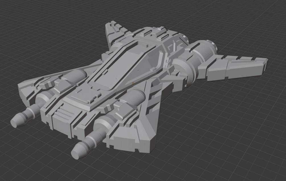 Gorian's pirates snub fighter (Armada - Squadron)