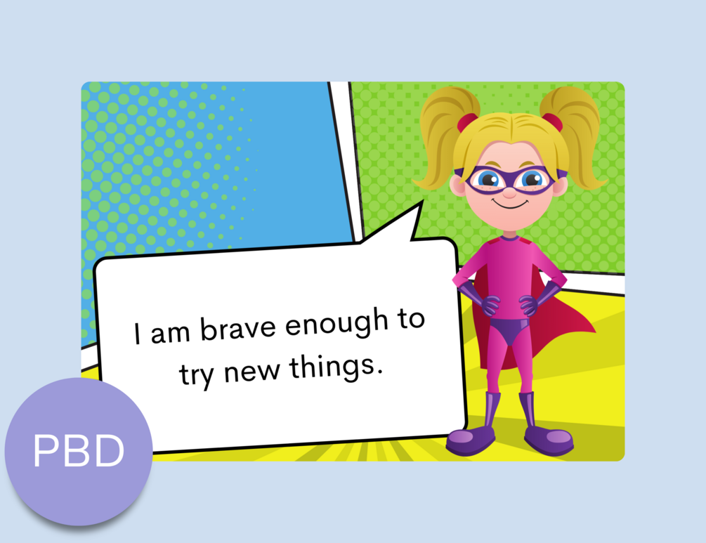 Courage Kids Affirmation Mini Posters