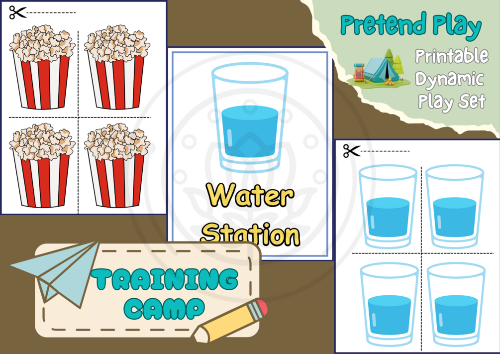 Sports Training Camp pretend play for kids ages 4+