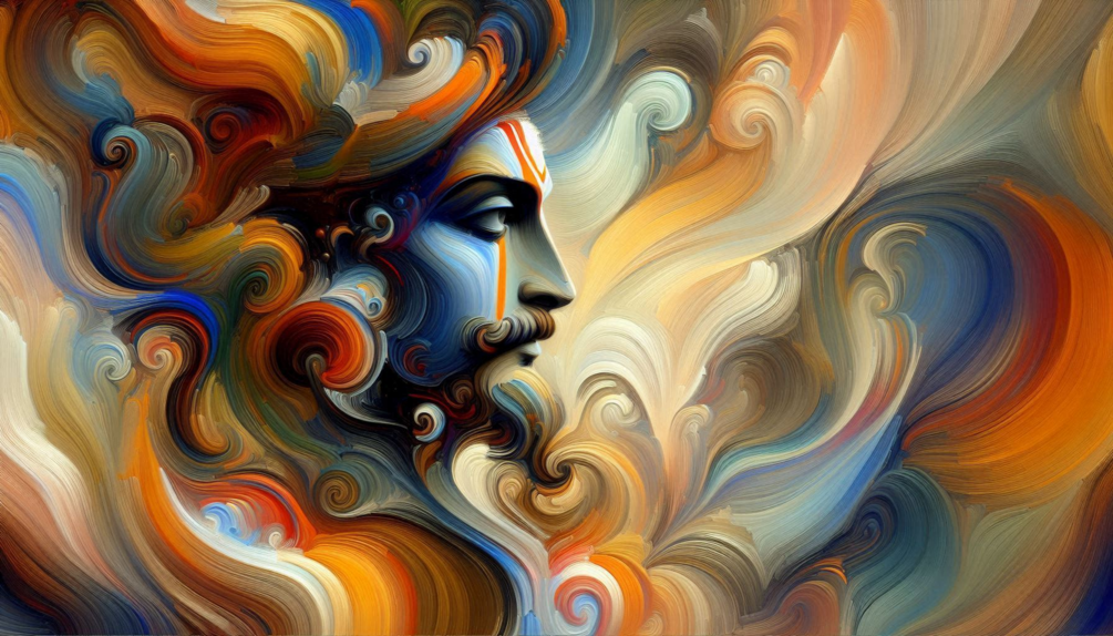 🎨 Divine Depictions: Abstract Expression Images of Gods 🌟