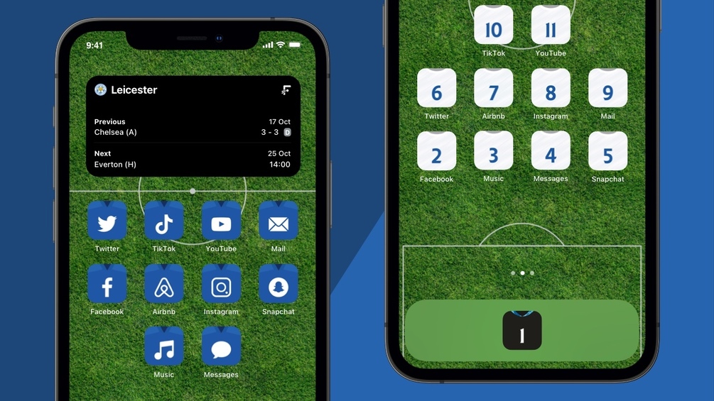 Leicester - iOS 14 Football App Icons