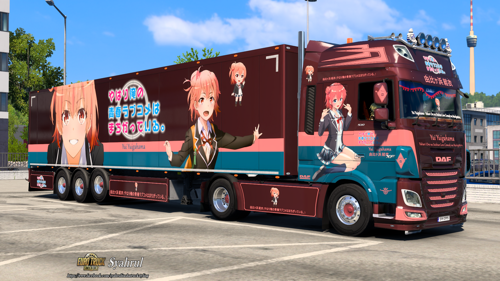 [ETS2] Yui Yuigahama - OreGairu [Combo Skin]