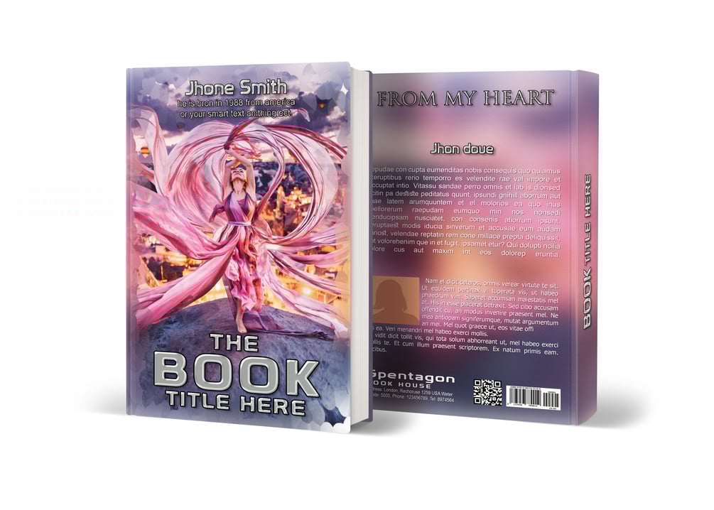 Flo Living-Α (8) - Εξώφυλλο για έντυπο βιβλίο και eBook