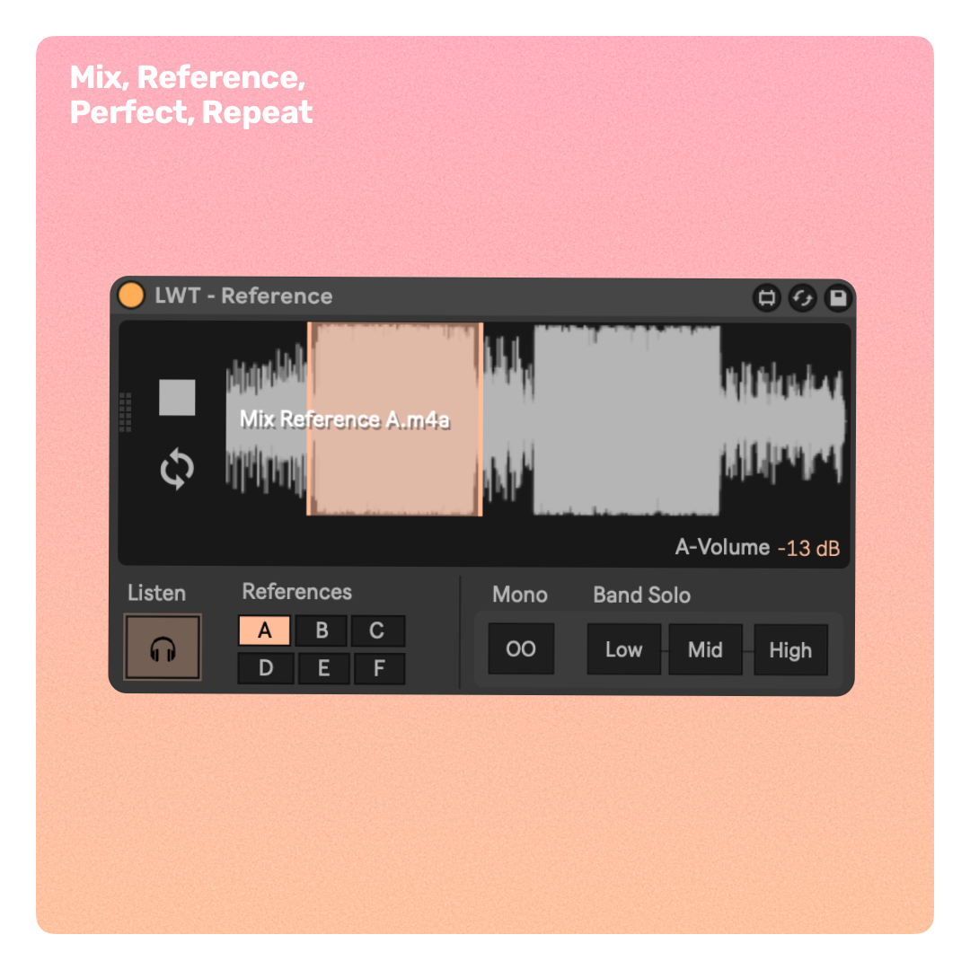 Finished a new Live Workflow Tool - REFERENCE 🎧 - Live Workflow Tools