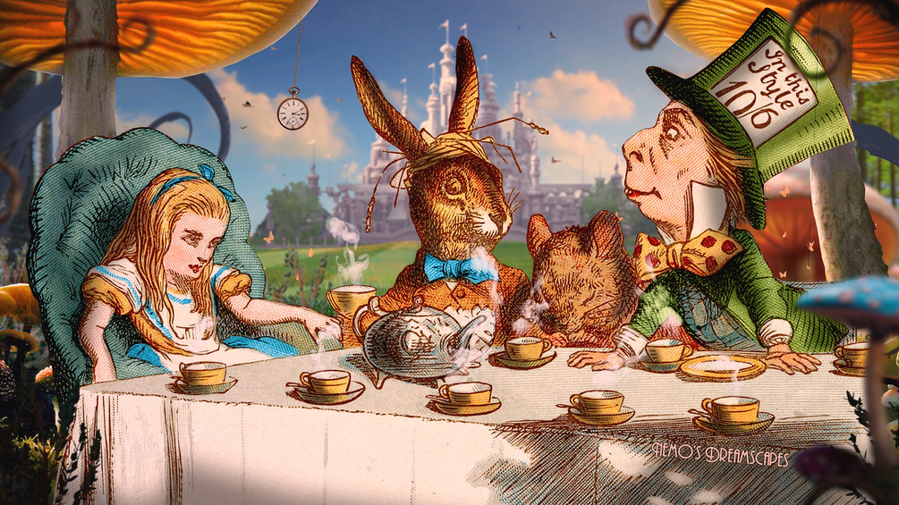 You re At The Mad Hatter s Tea Party oldies Music Dreamscape Alice In