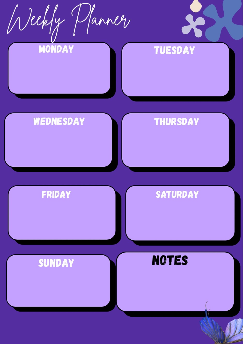 Weekly Planner