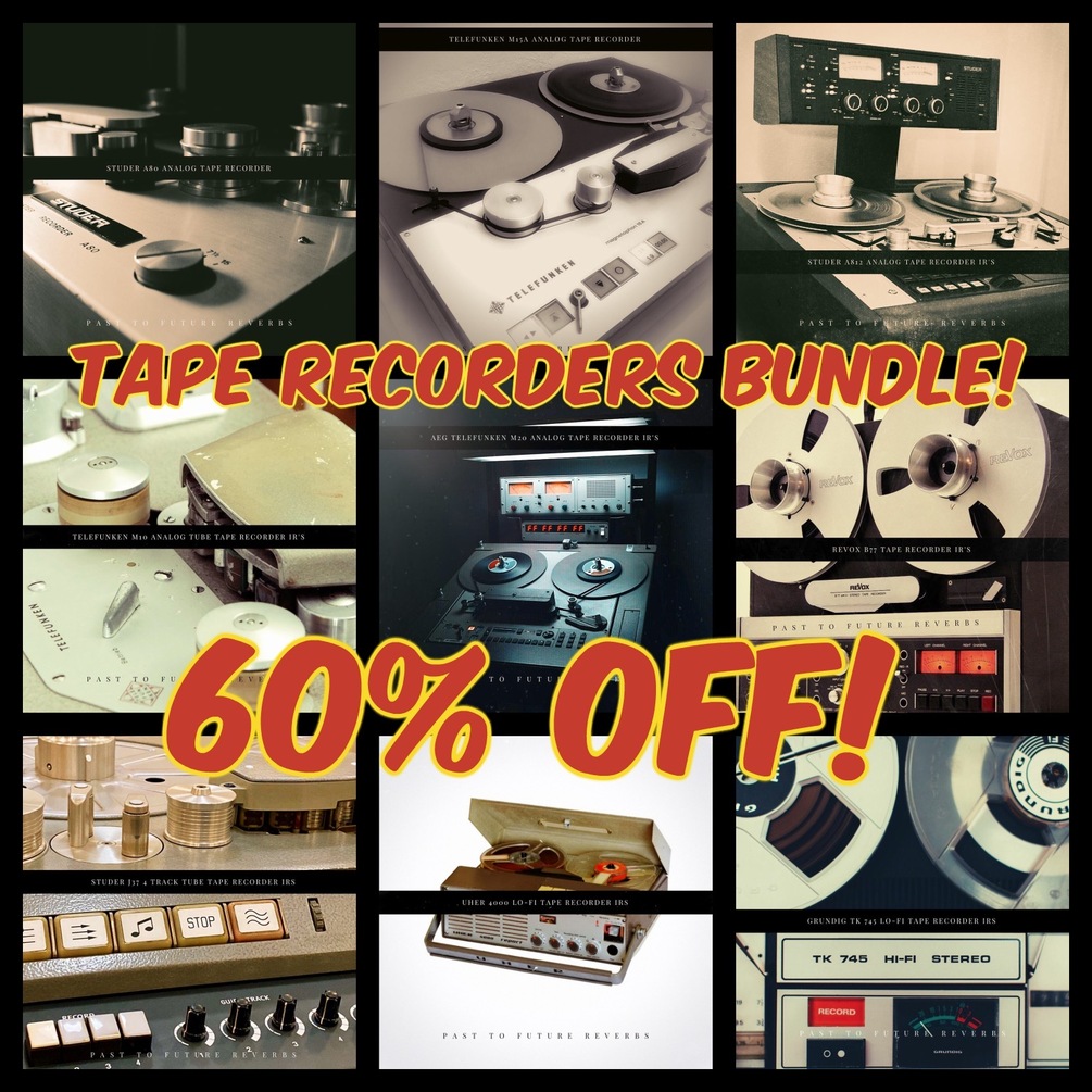 TAPE RECORDERS BUNDLE!