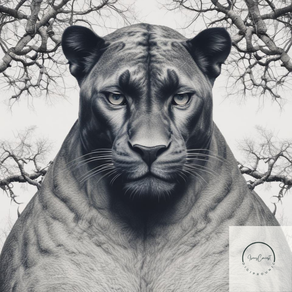 Image IA de la panthère