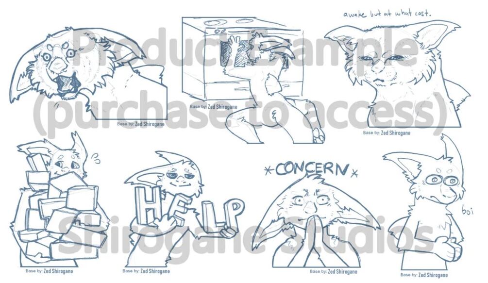 Manokit Sketch Stickers